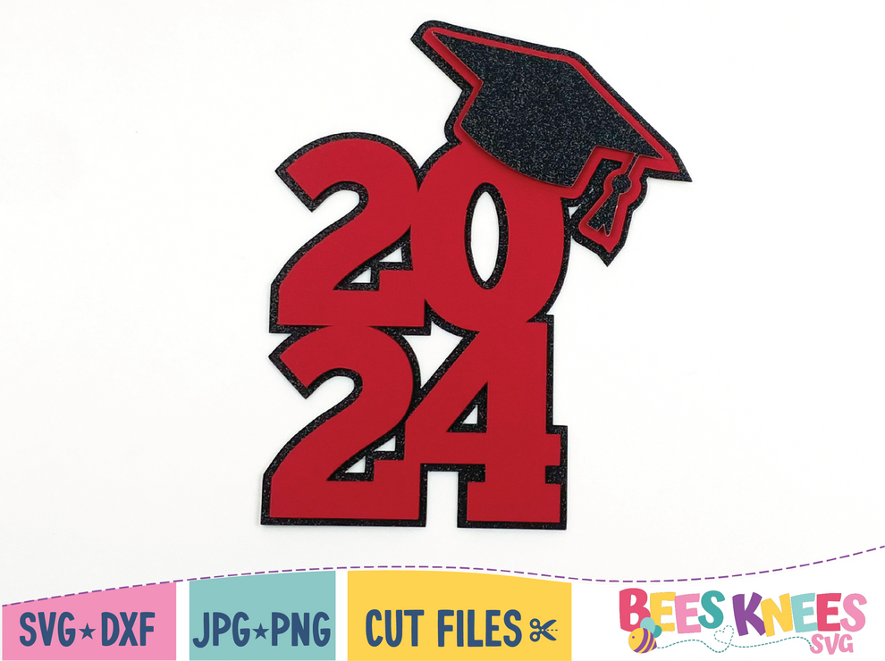 Graduation Class of 2024 Sign SVG Cut File Digital Download – Bees ...